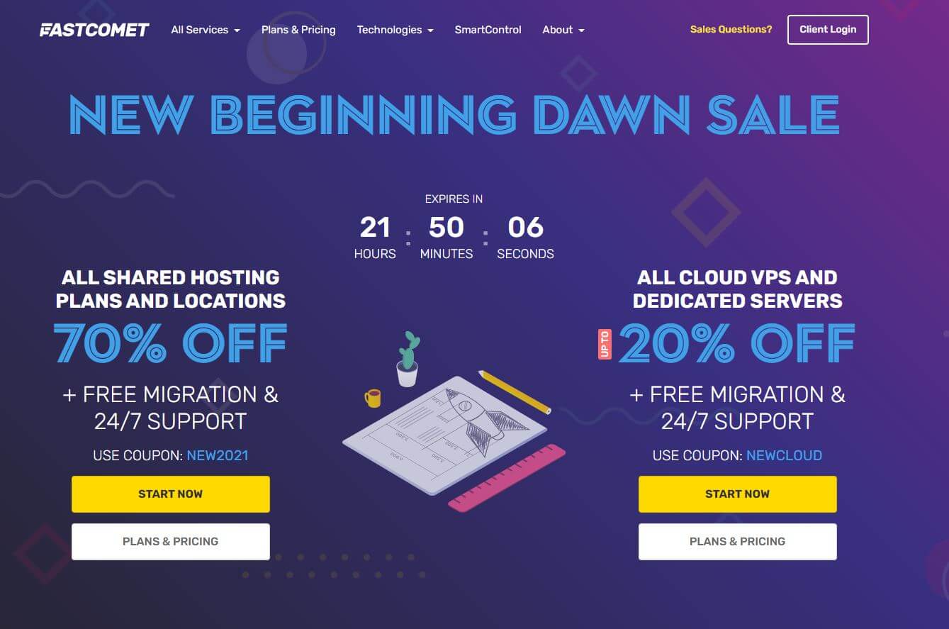 FastComet Review: Affordable pricing and great support. - HostGuide.me